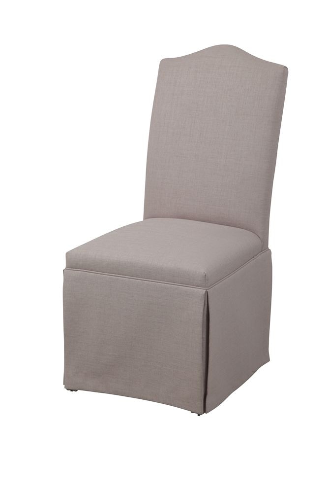 HB Designs Casual Dining Camel Back Skirted Chair 615 - Lenoir Empire Furniture - Johnson City, TN